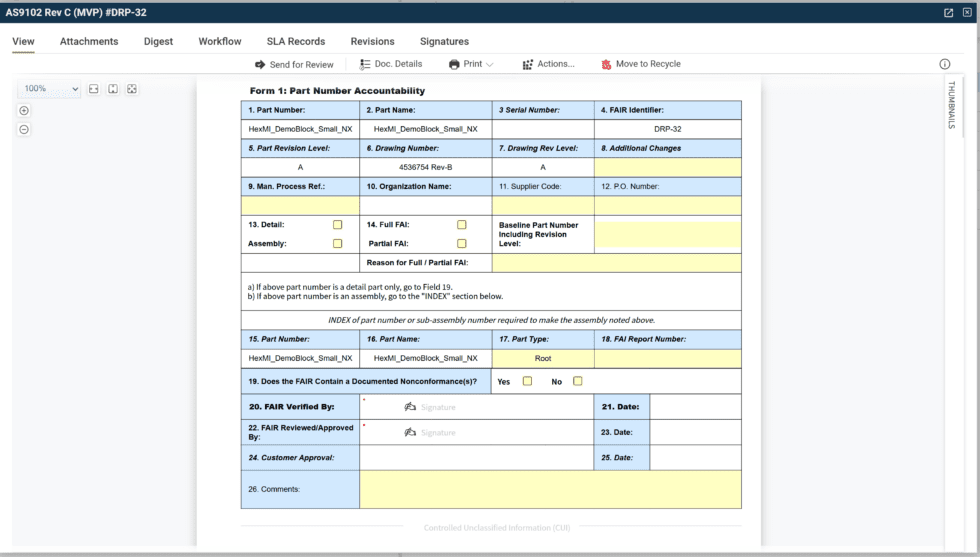 First Article Inspection (FAI) | High QA
