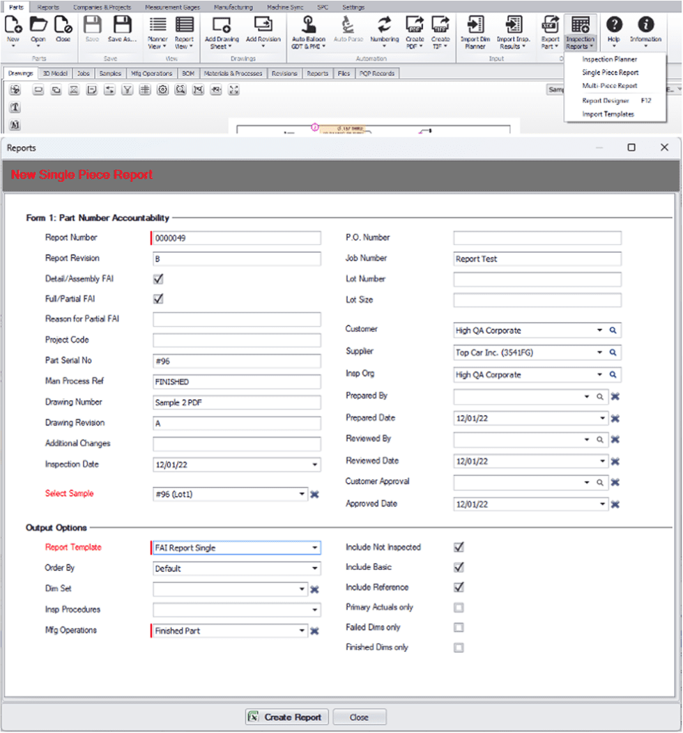 First Article Inspection (FAI) | High QA
