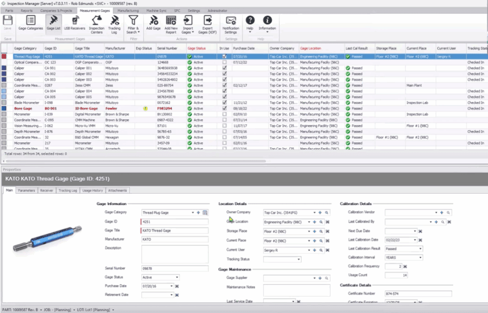 Tool & Gage Management: Revolutionizing Inspection Planning | High QA